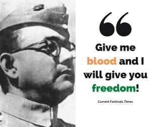[Images] 25 Patriotic Netaji Subhas Chandra Bose Quotes & Slogans