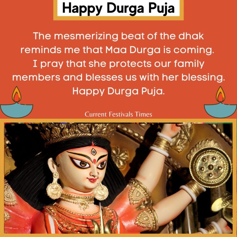 88+ Beautiful Durga Puja Wishes, Images, Quotes, Status!